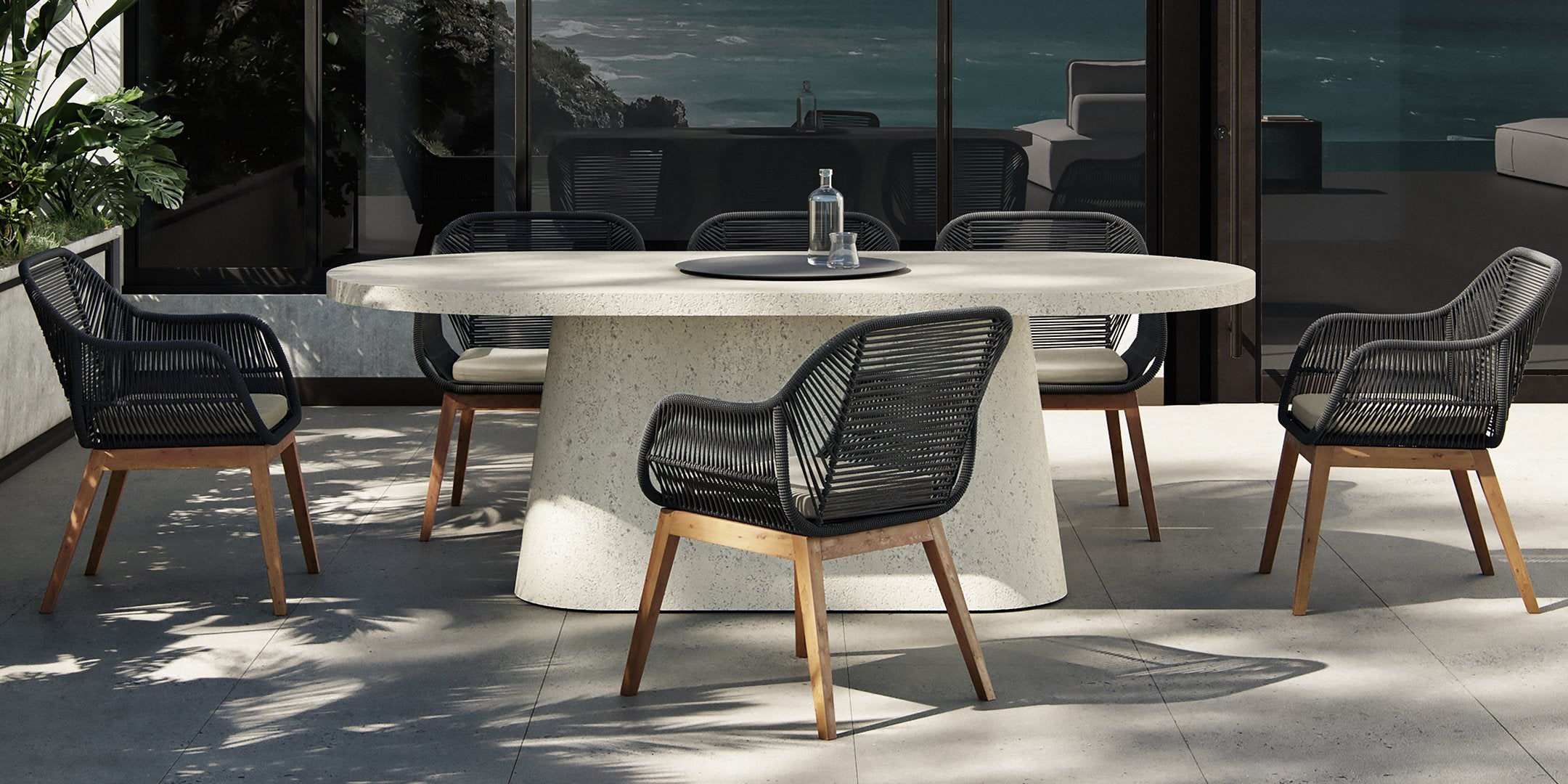 Modern Outdoor Chairs & Benches | Modloft