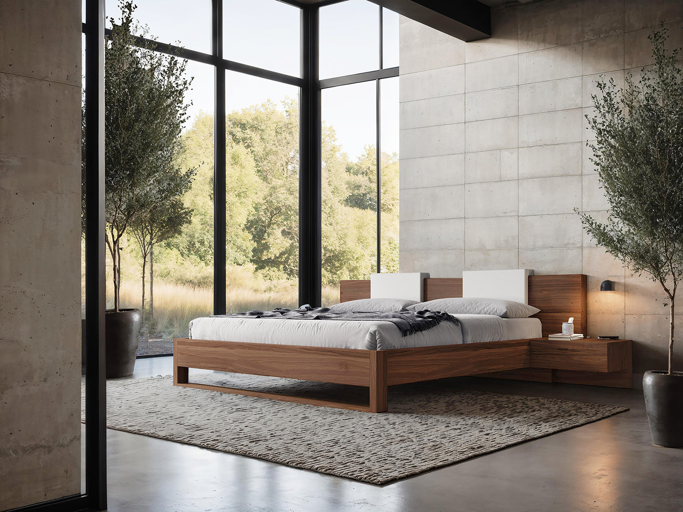 Monroe Bed - Modern Beds by Modloft