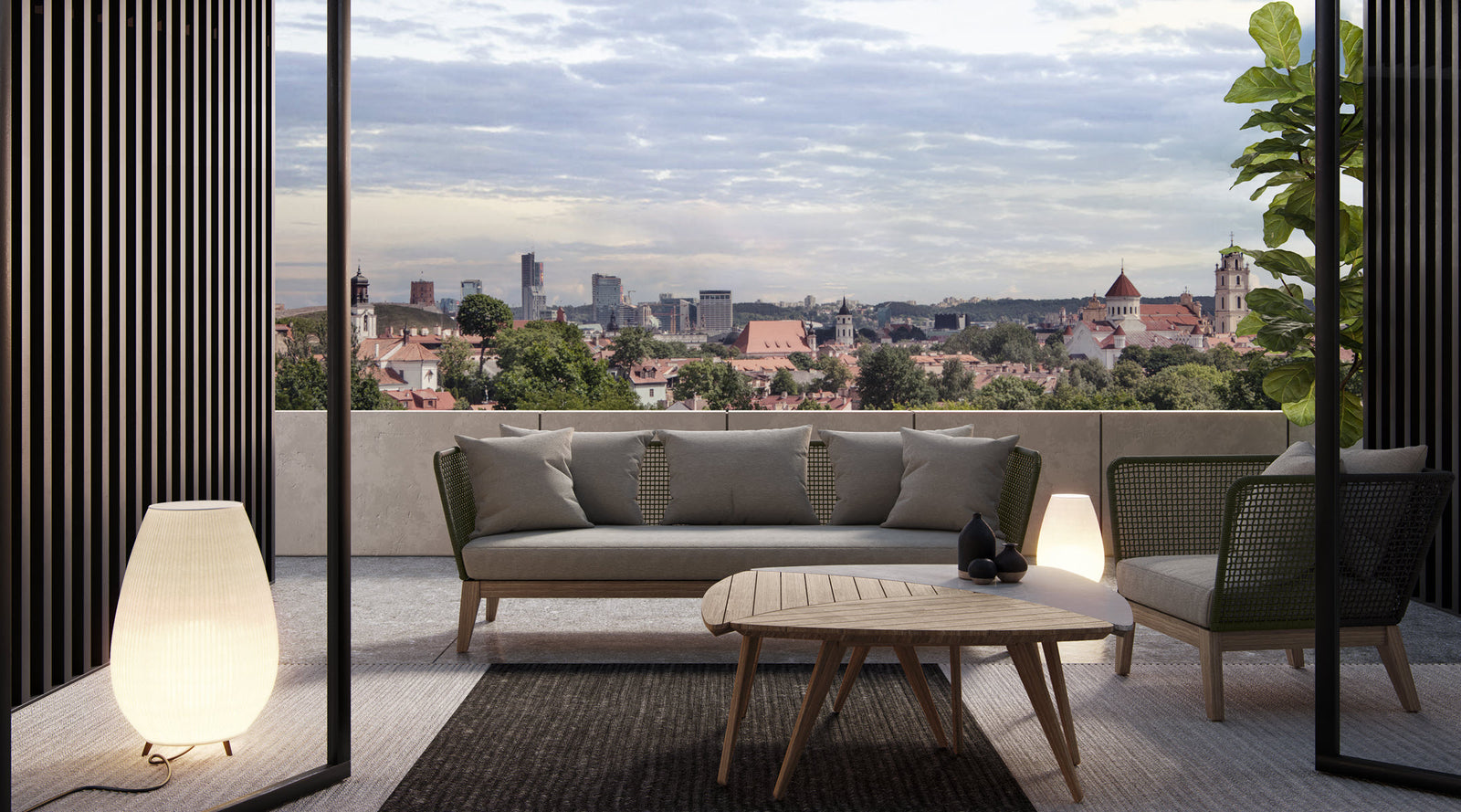 Modern Outdoor Chairs & Benches | Modloft